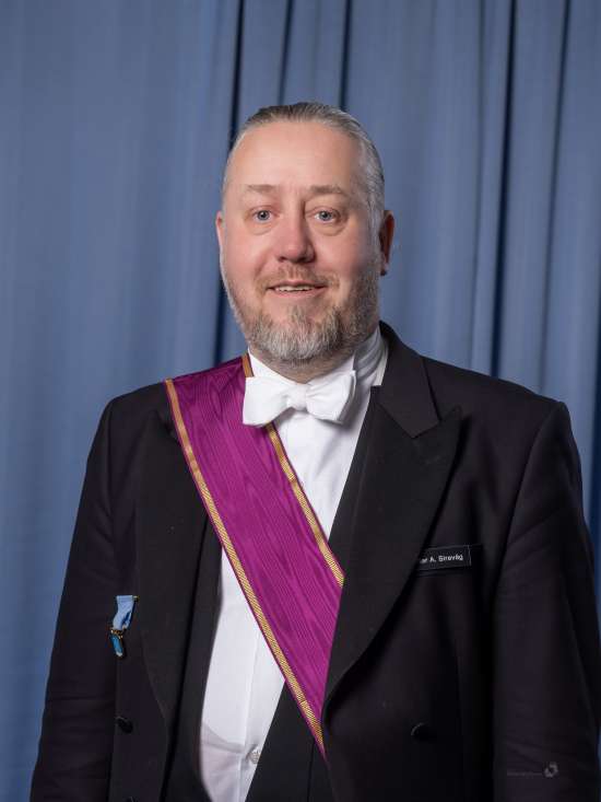 Ny Ordførende mester i St.Johanneslogen Hafrsfjord til de Tre Sverd